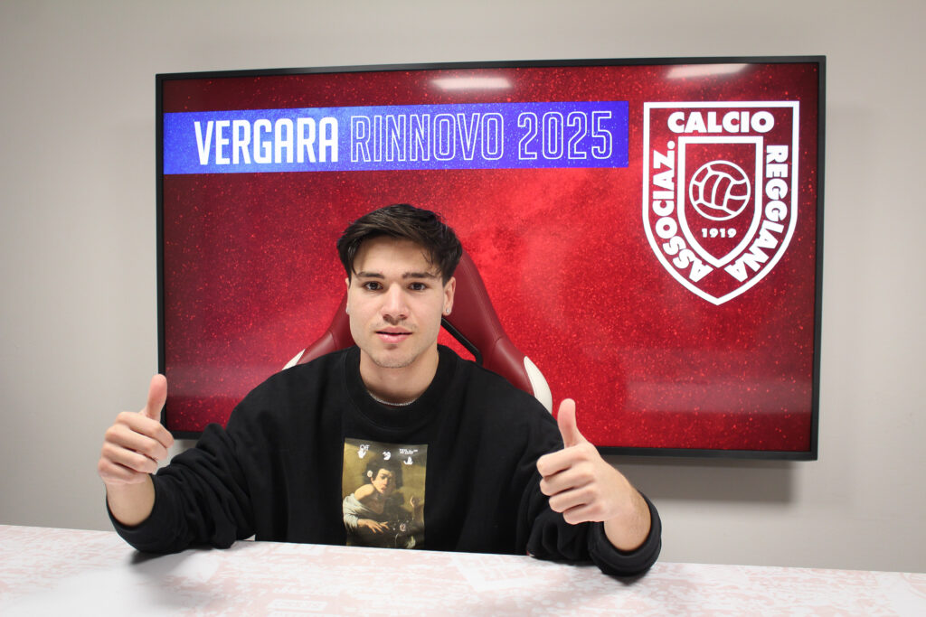 Antonio Vergara sarà granata fino al 2025 | AC Reggiana 1919